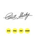 Carroll Shelby Signature SVG. Shelby Sign - Svg Png Pdf Webp. Carroll ...