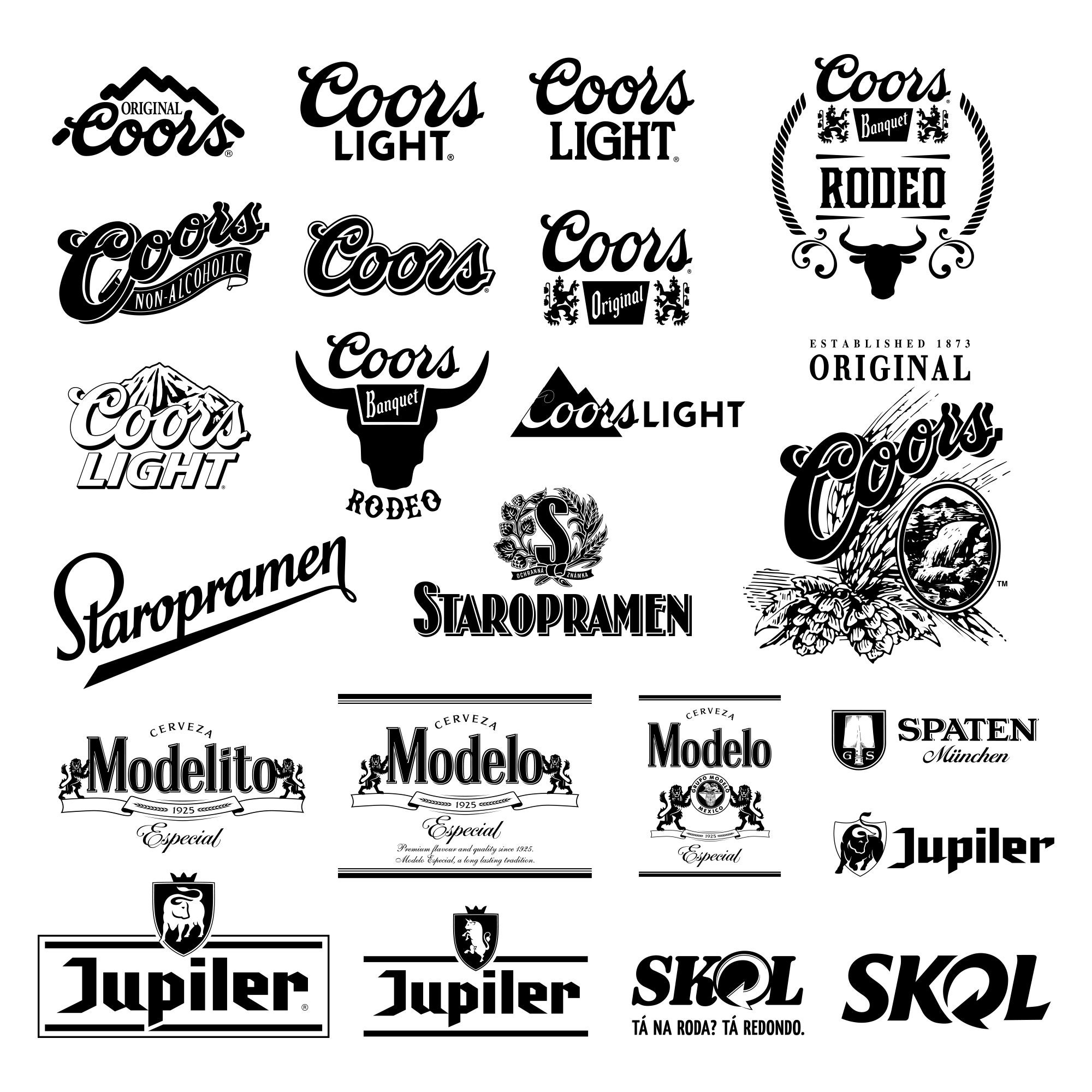 Beer Bundle Logos and Emblems SVG, Png, Webp, Pdf. Beer Mega Svg Bundle ...