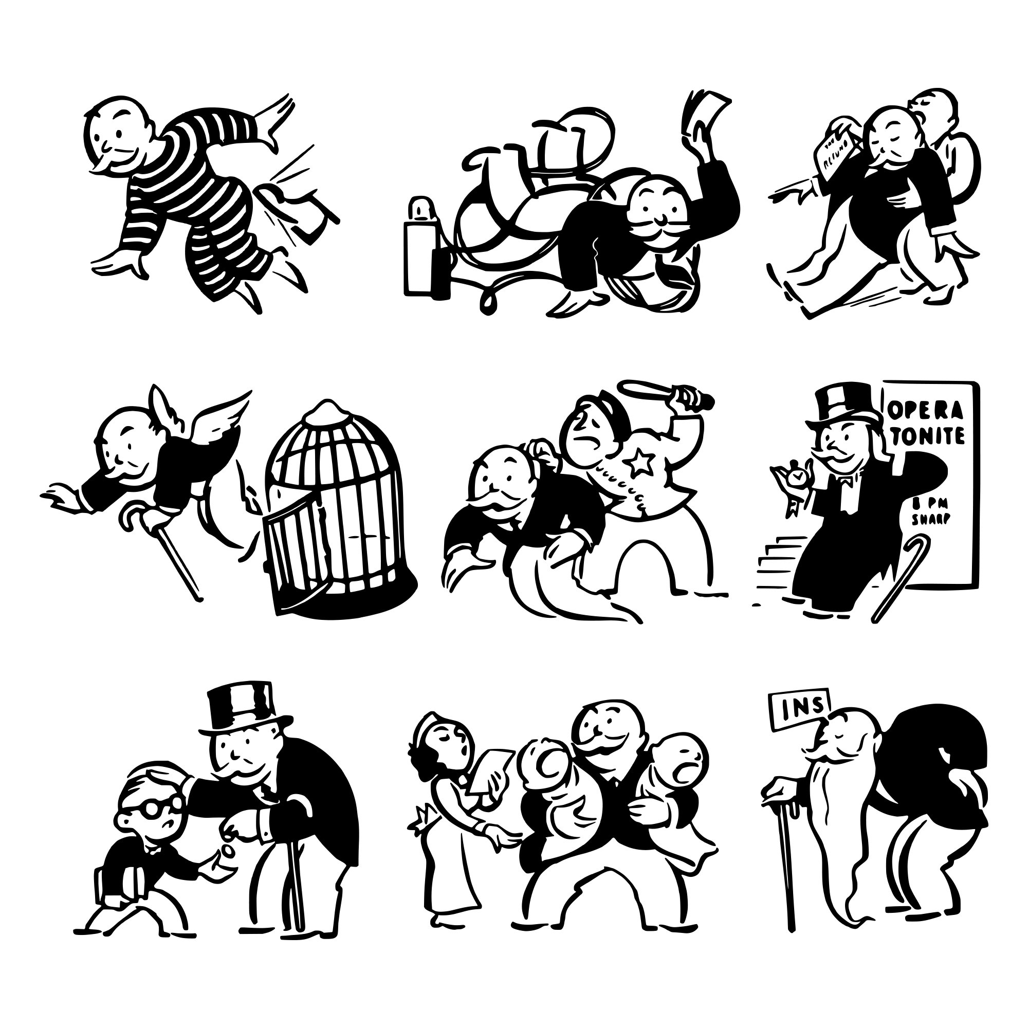 Board Game 38 Images SVG Bundle, Board Game Symbols Svg, Png, Pdf, Webp ...