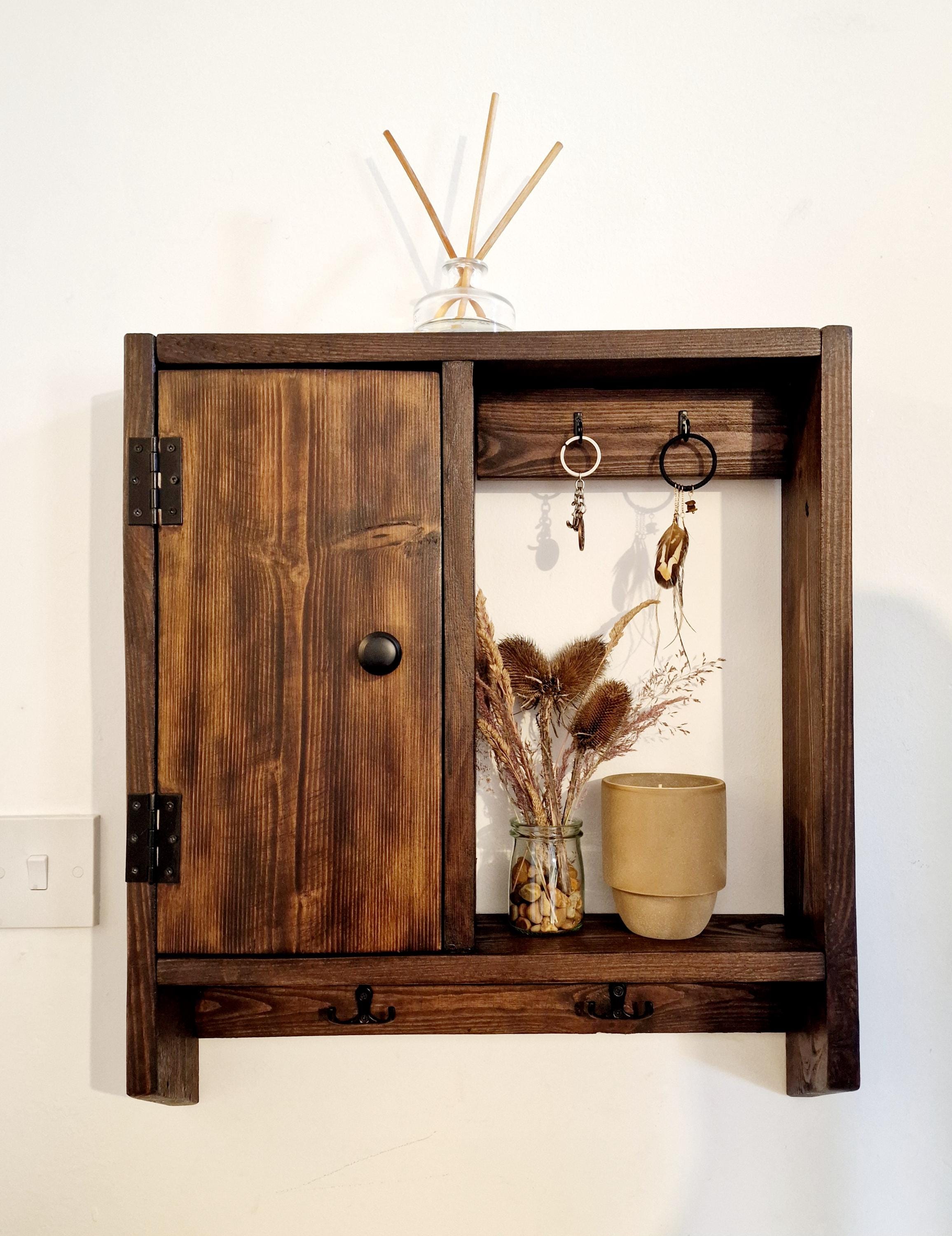 Coat Rack/ Key Holder / Cabinet - Etsy