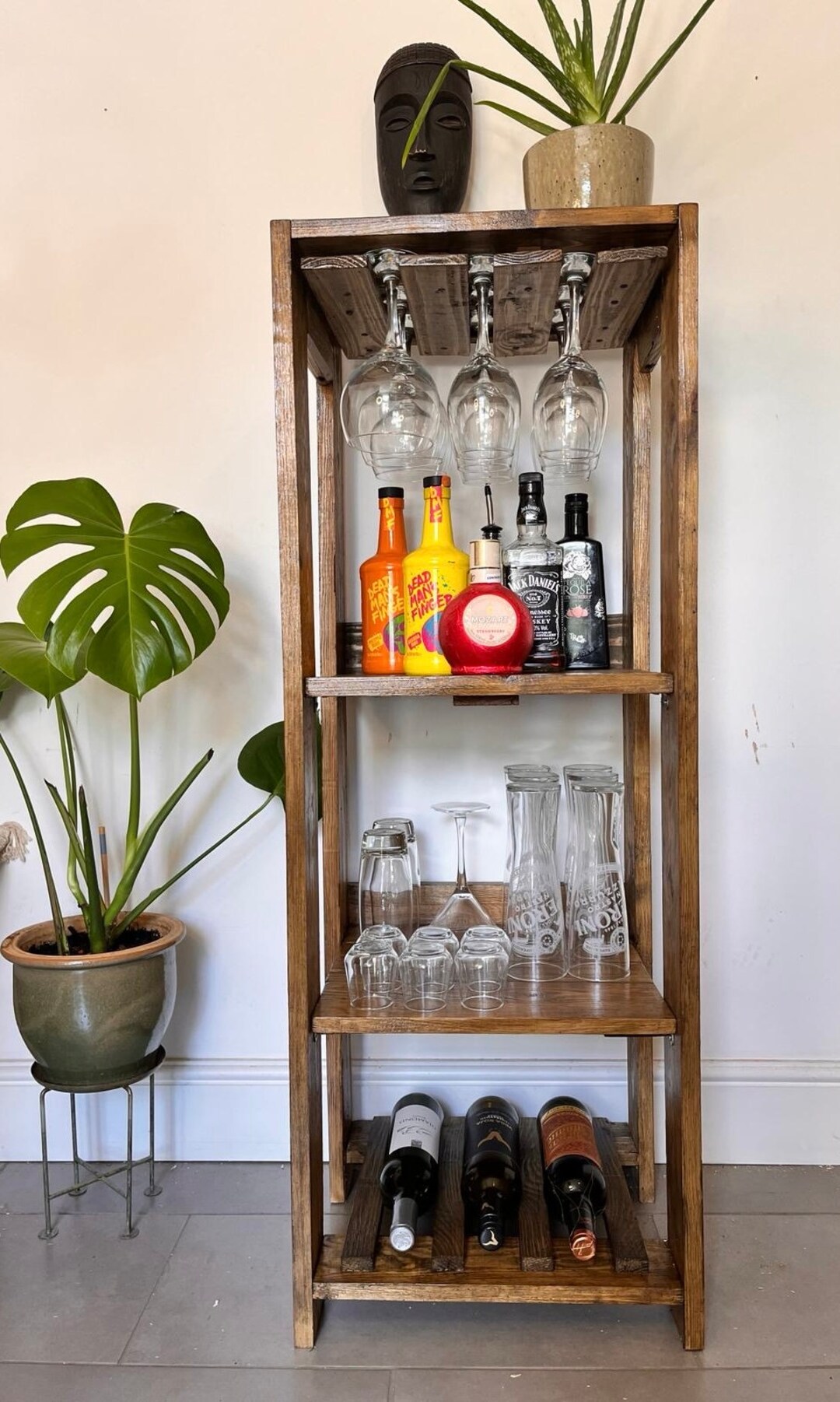 Home Bar & Wine Rack - Etsy