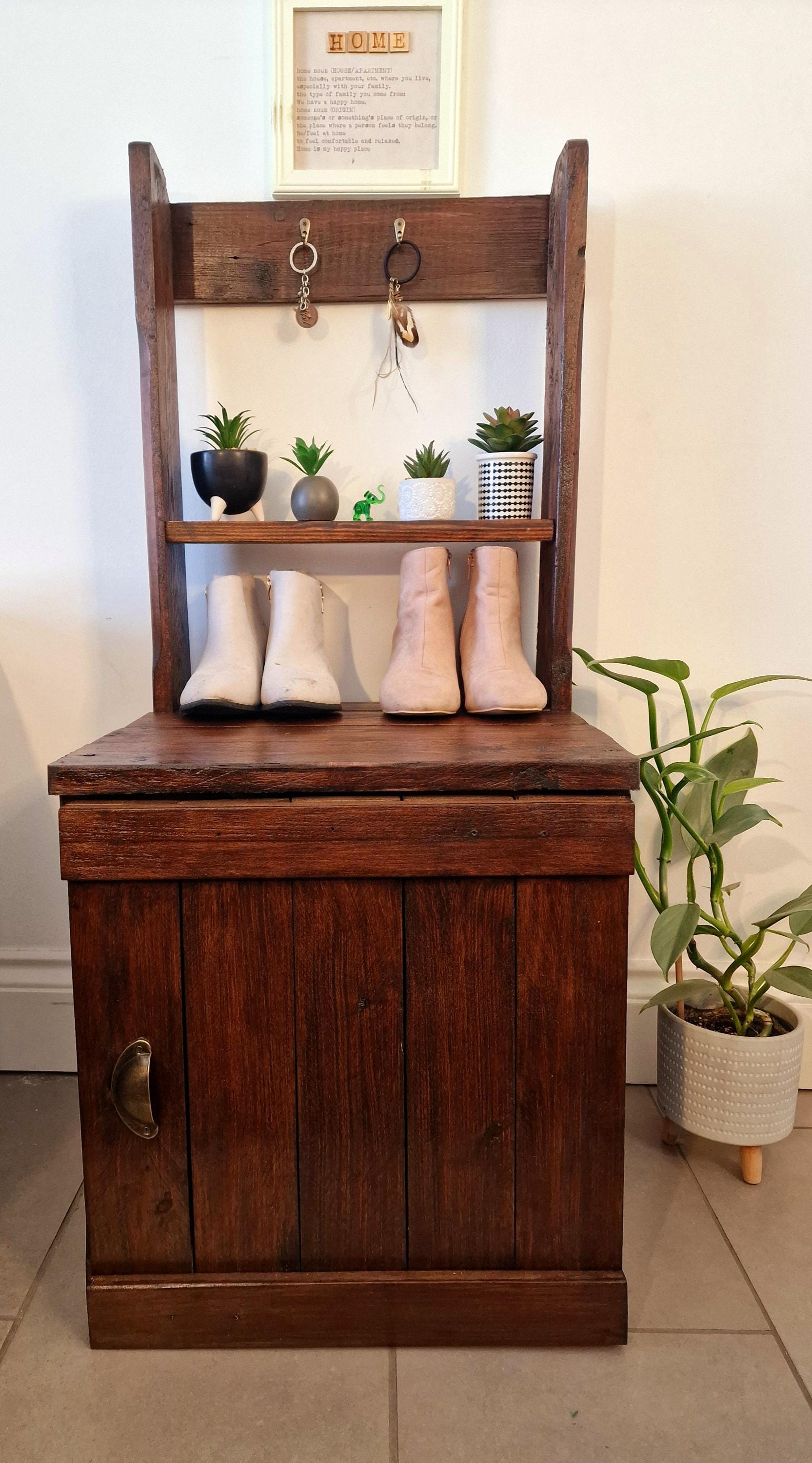 Entryway / Shoe Rack / Key Holder/ Cabinet - Etsy
