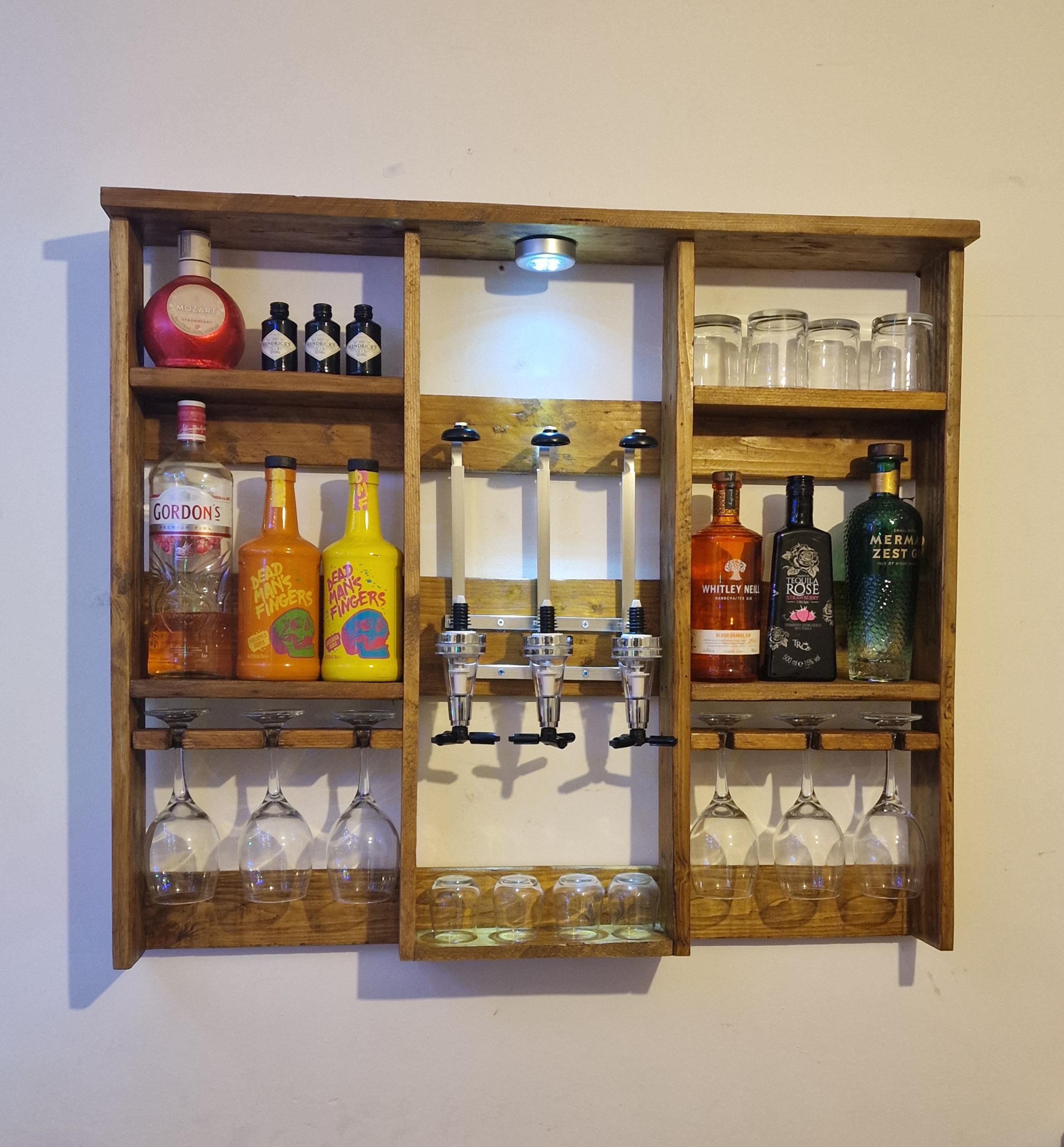 Wall Mounted Bar With Light and Optics - Etsy UK