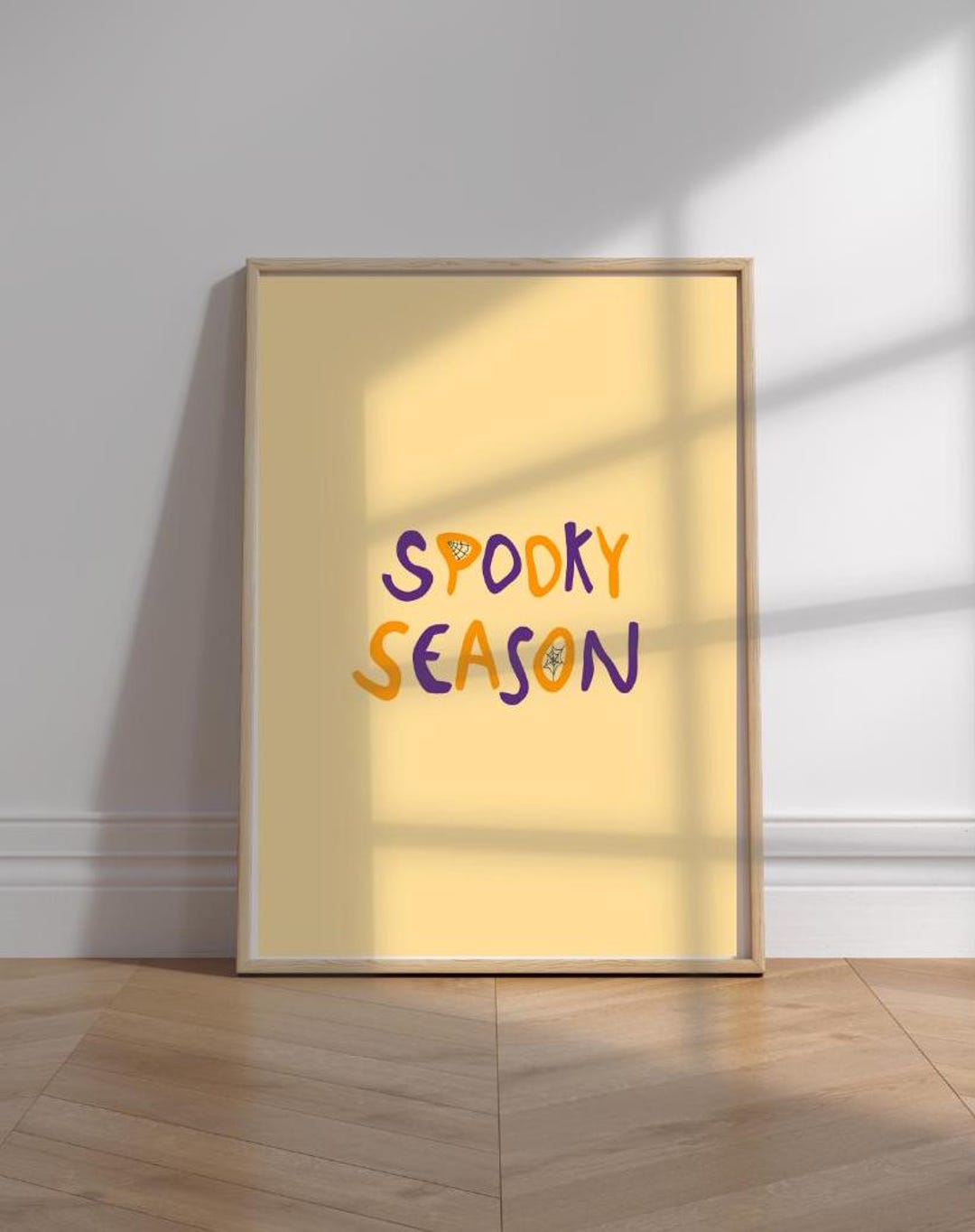 Spooky Season Halloween Digital Print Art for Home Cute Autumn Fall ...