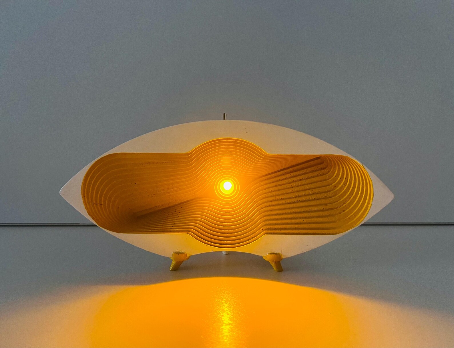 Unique Desk Lamp in Futuristic Style With Three Legs, Wireless Battery ...