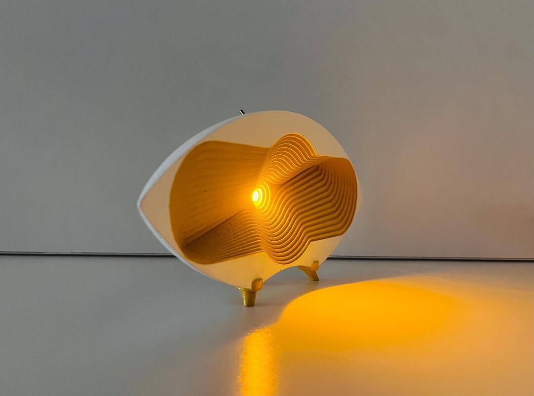 Three-legged Futuristic Style Night Light, Modern and Minimalist ...