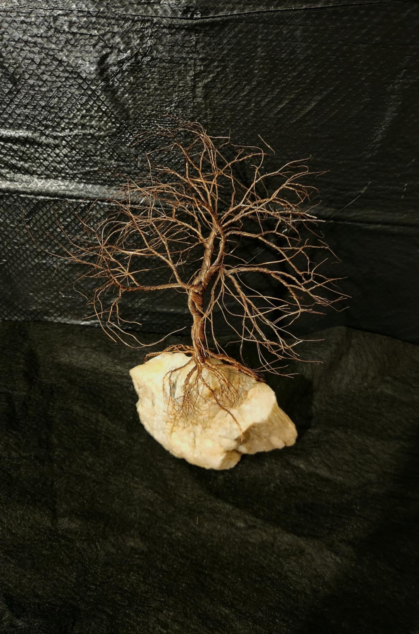 Brass Wire Tree Sculpture - Etsy