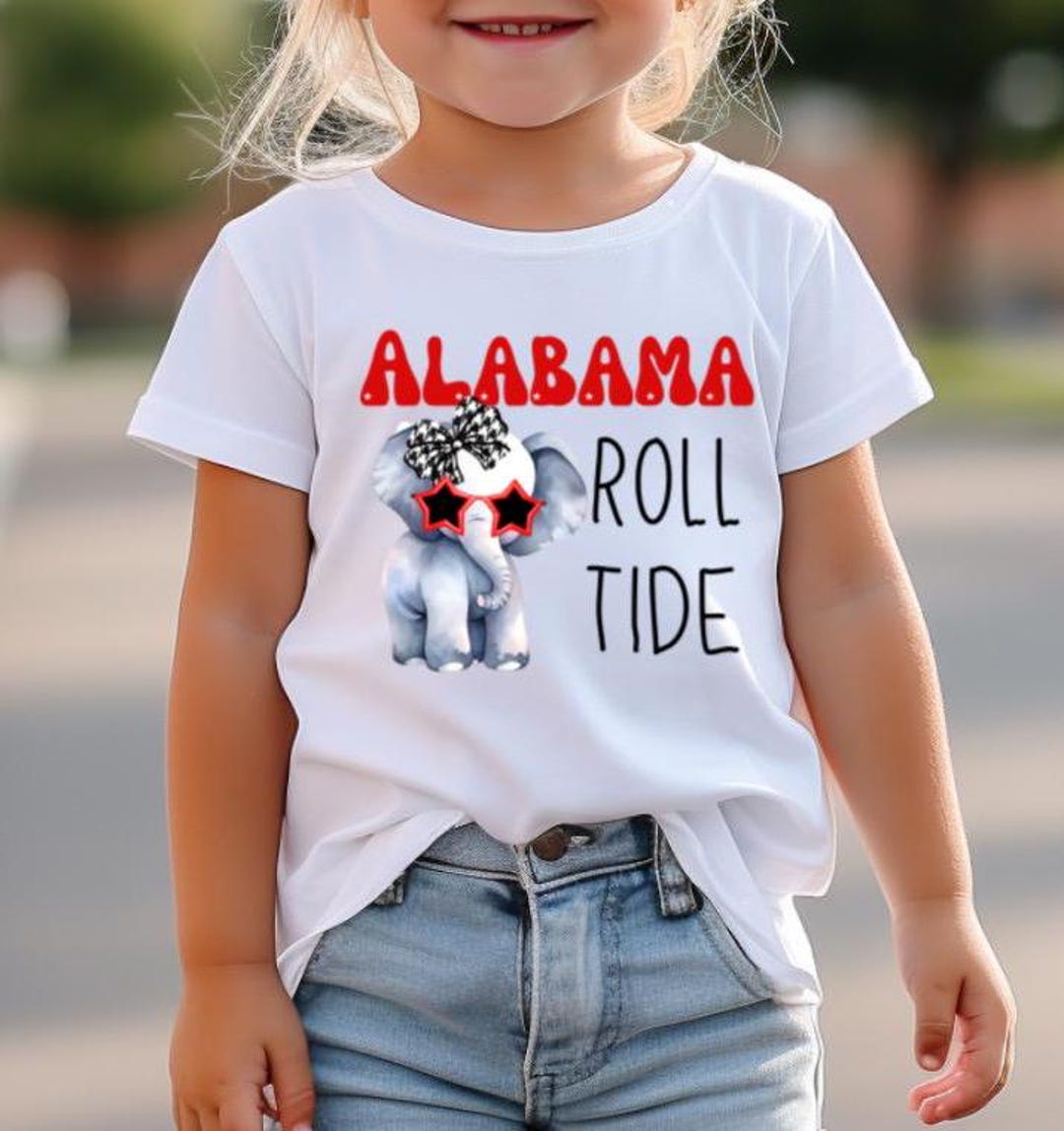 Kids Alabama Football Shirt, Youth Alabama Shirt, Girl Shirt, Game Day ...