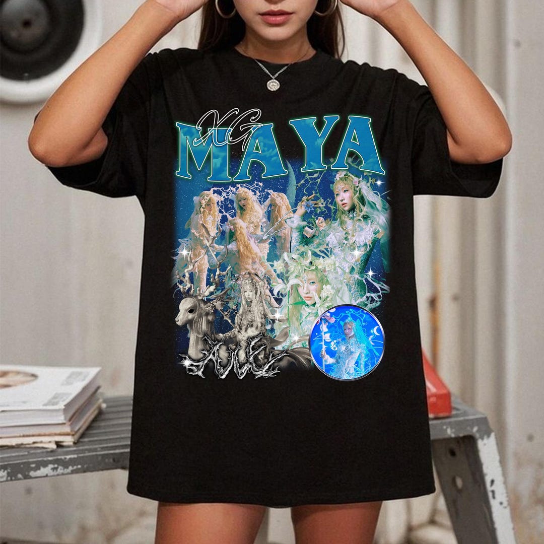 Retro Maya XG Awe Album Graphic T-shirt, XG Iykyk Shirt, Xg the First ...