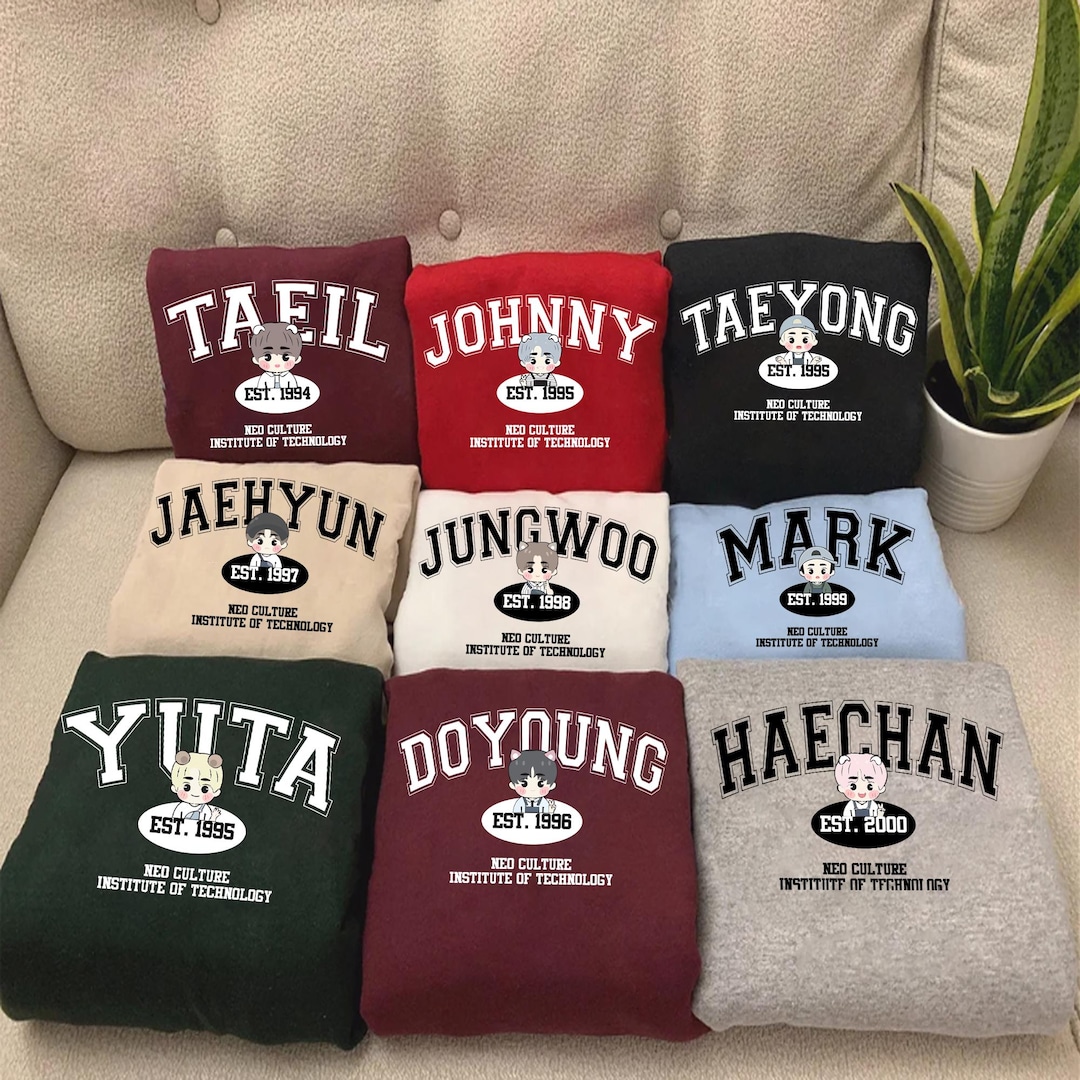 Cute NCT 127 Member Sweatshirt, NCT 127 the Momentum Tour 2025 Shirt ...