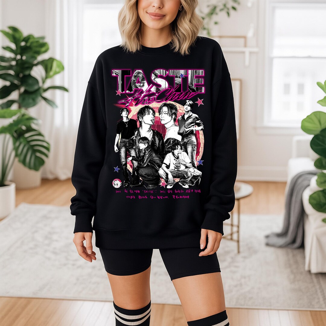 Retro NCT Haechan Taste Sweatshirt, Haechan Taste the 1st Album Shirt ...