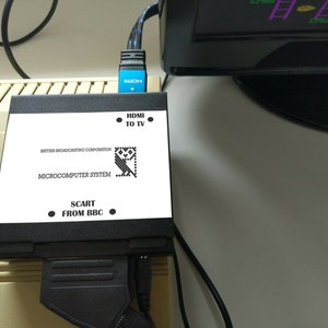 BBC Micro Model A B RGB Hdmi Converter Cable Solution Free HDMI Cable ...