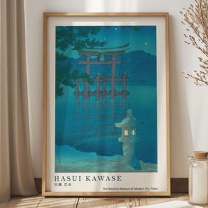 Hasui Kawase Art Poster, Digital Download, Japanese Poster, Exhibition ...