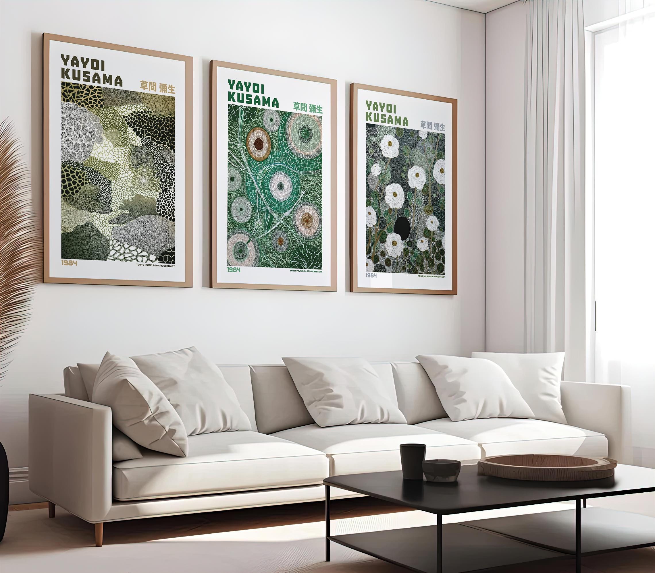 Yayoi Kusama Poster Bundle, Set of 213 Prints - Instant Digital ...
