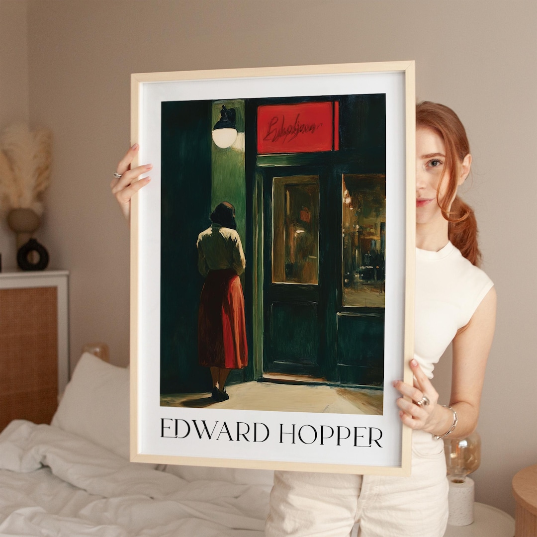 Edward Hopper Print, Digital Download, Edward Hopper Poster, American ...