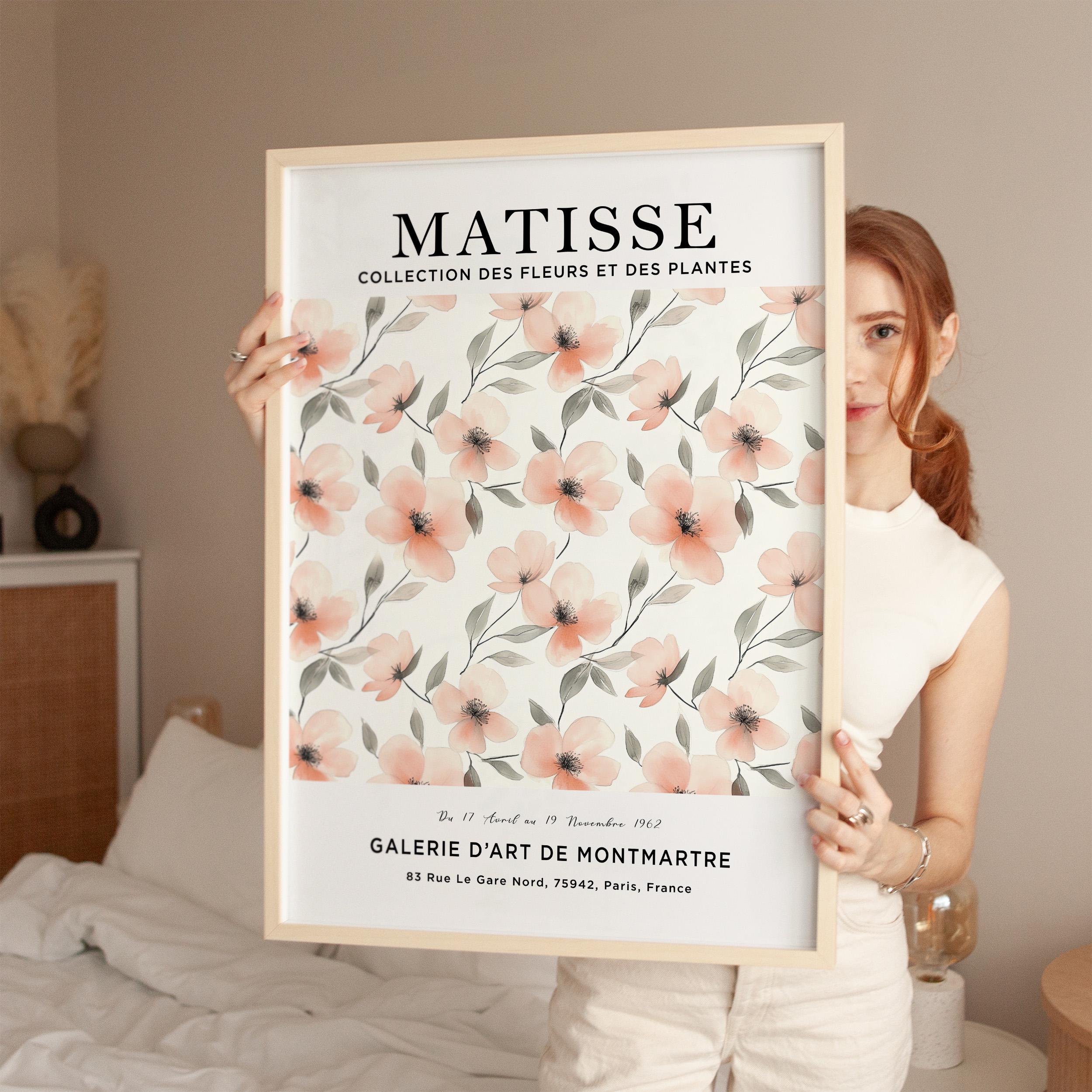Henri Matisse Art Print, Matisse Flower Poster, Flower Market Poster ...