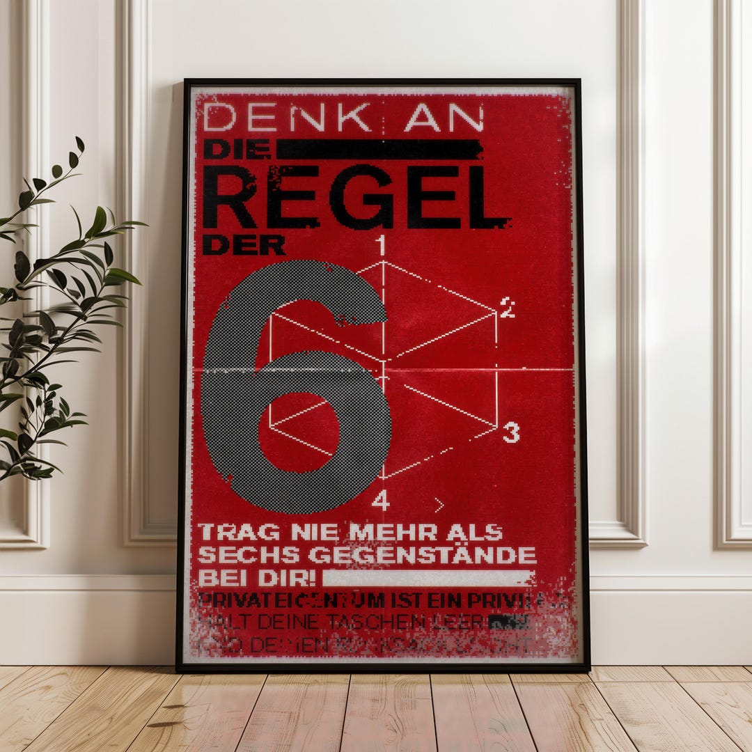 Signalis, Rule of Six, Video Game Art, Retro Sci-fi Digital Poster ...