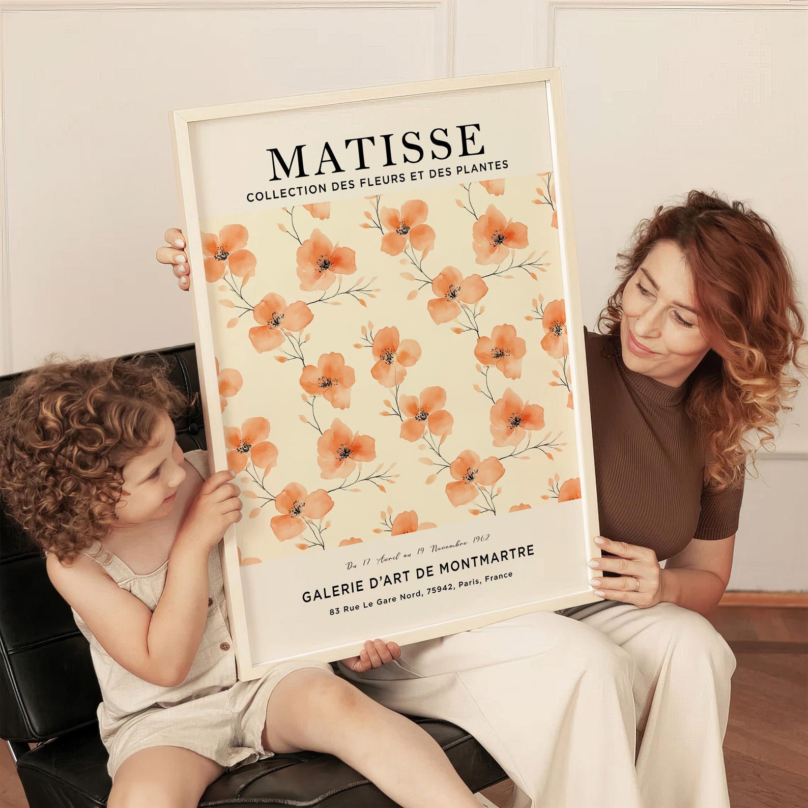Henri Matisse Art Print, Peach Flower, Matisse Flower Poster, Flower ...
