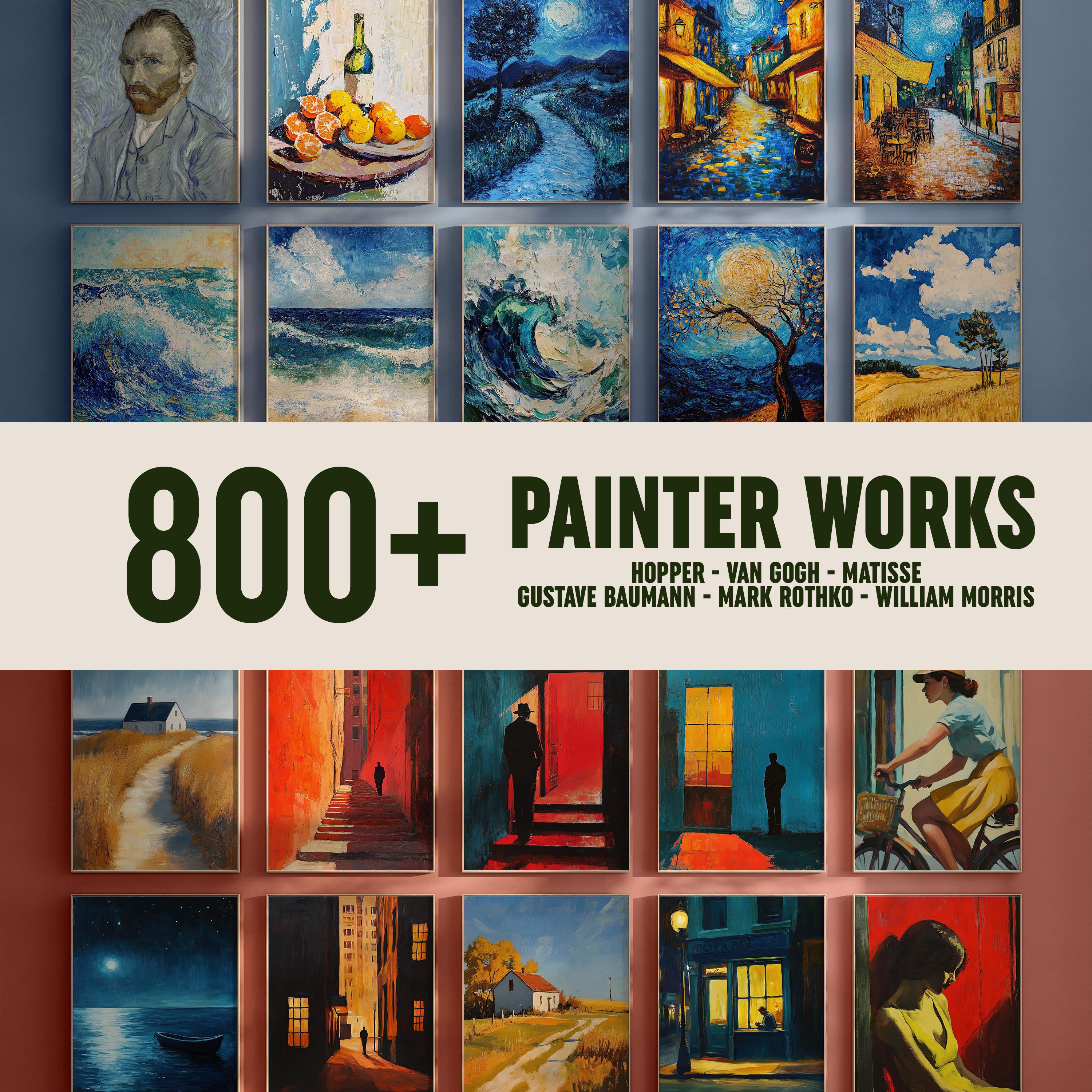 Mega Poster Bundle, Eclectic Gallery Set, Maximalist Gallery, Printable ...