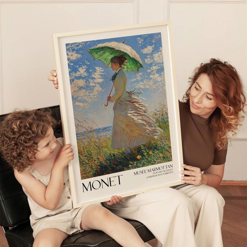 Claude Monet Poster, Monet Exhibition Print, Digital Download, Floral ...