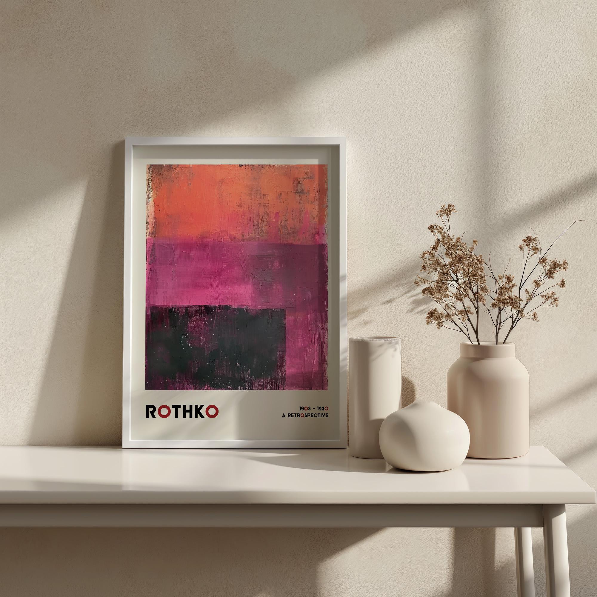 Mark Rothko Art Poster, Digital Download, Printable Wall Art, Home ...