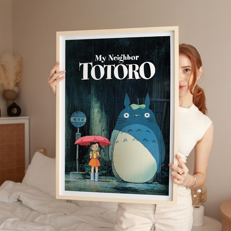 My Neighbor Totoro, Studio Ghibli, Digital Poster Download - Etsy