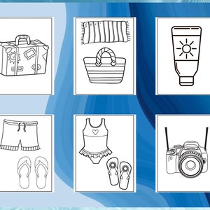 Coloring Pages for Kids Summer Coloring Pages Summer Beach Fun Coloring ...