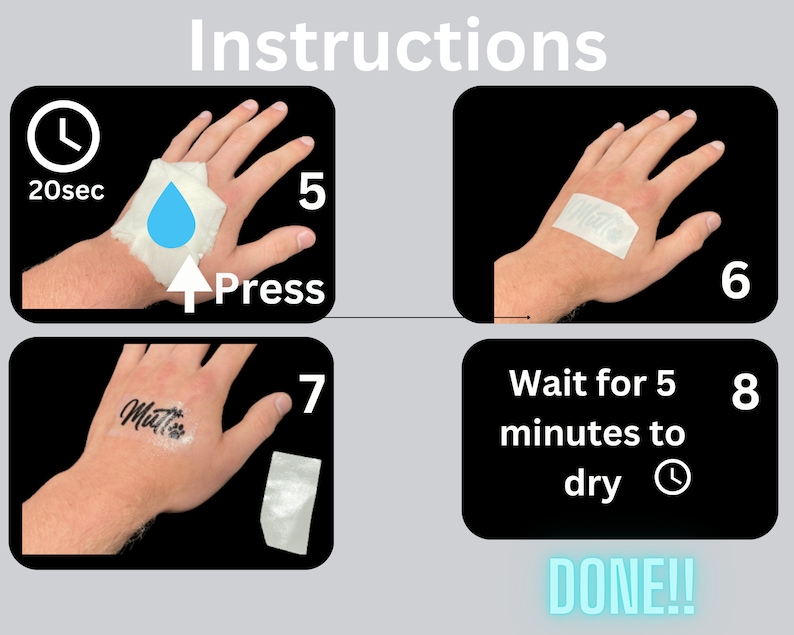 Queen of Spades Temporary Tattoo, QOS Tattoo, BNWO, BBC Tattoo, Sheet ...