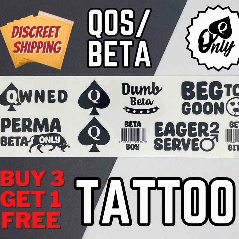 Bnwo Temporary Tattoo - Etsy