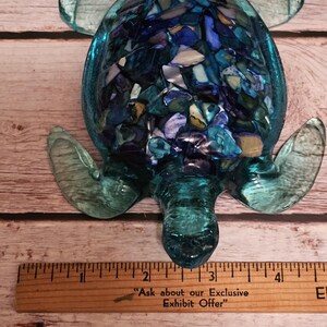Beautiful Resin Turtle With Mosaic Pieces - Etsy