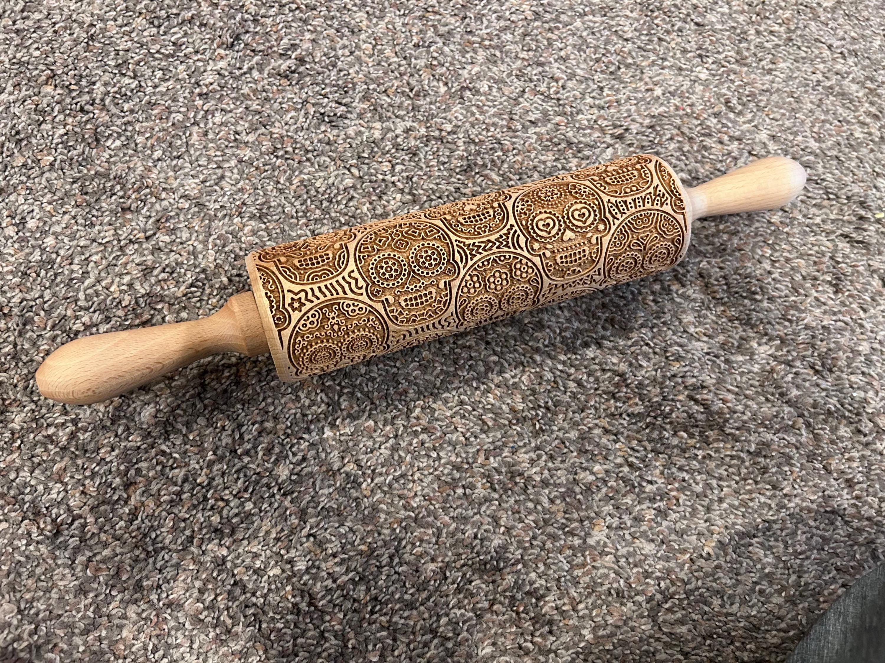 Embossed Rolling Pins - Etsy