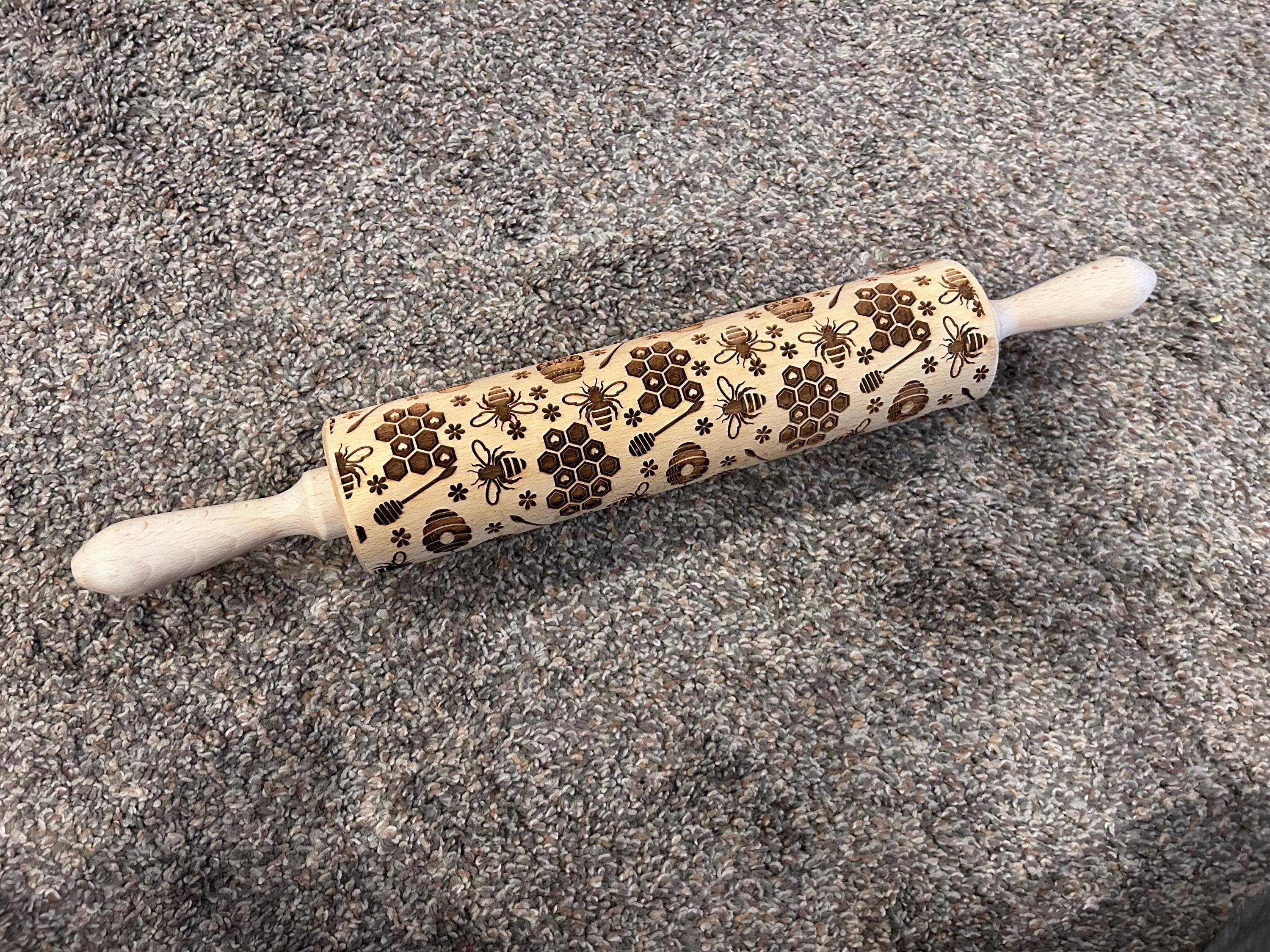 Embossed Rolling Pins - Etsy