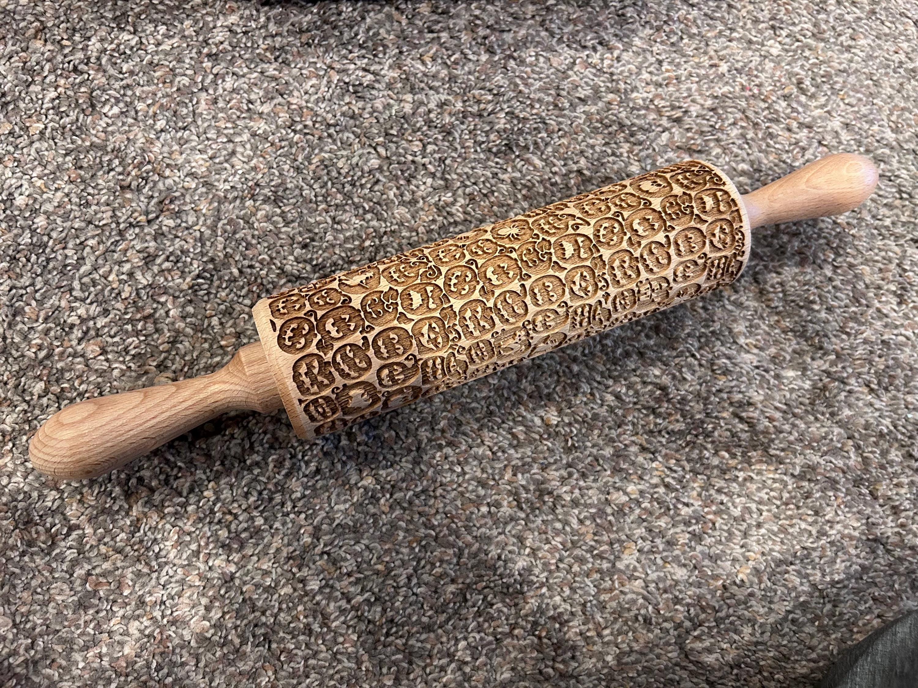 Embossed Rolling Pins - Etsy