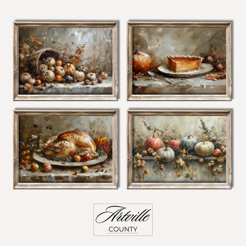 Thanksgiving Wall Decor - Etsy