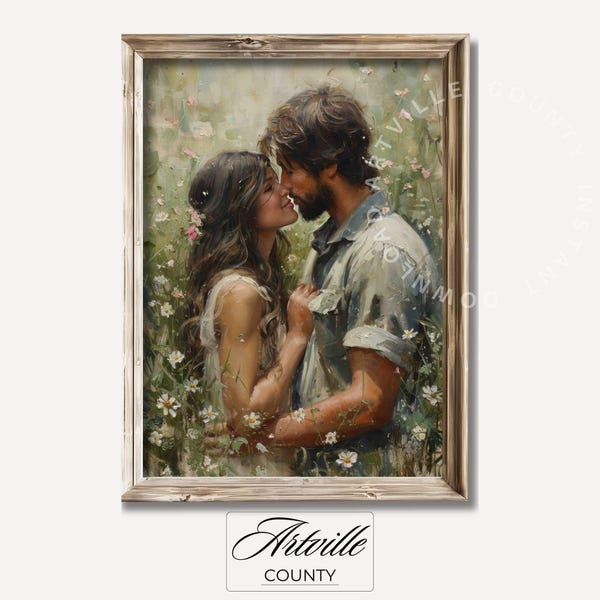 Romantic Couple Paintings - Etsy