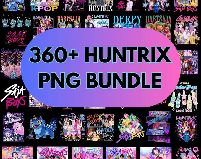 HUNTR/X K-pop Demon Hunters Logo Popsocket | Kpop Demon Hunters Fan ...