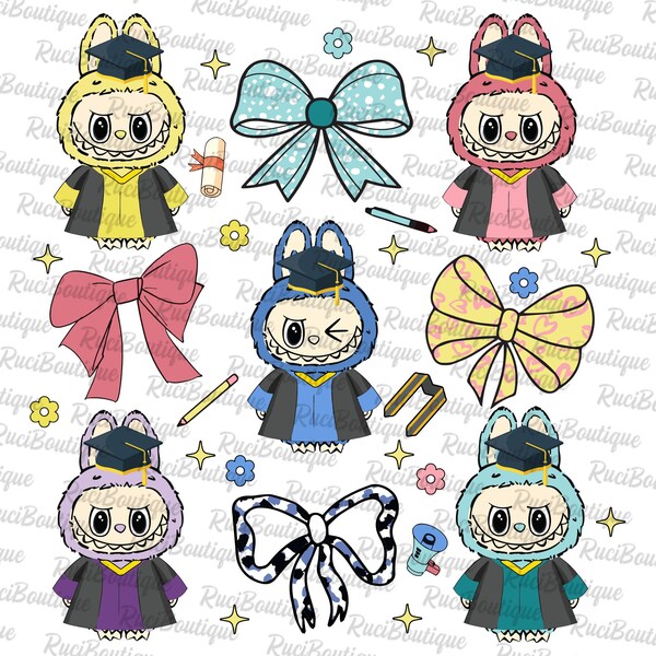 Labubu Graduation - Etsy