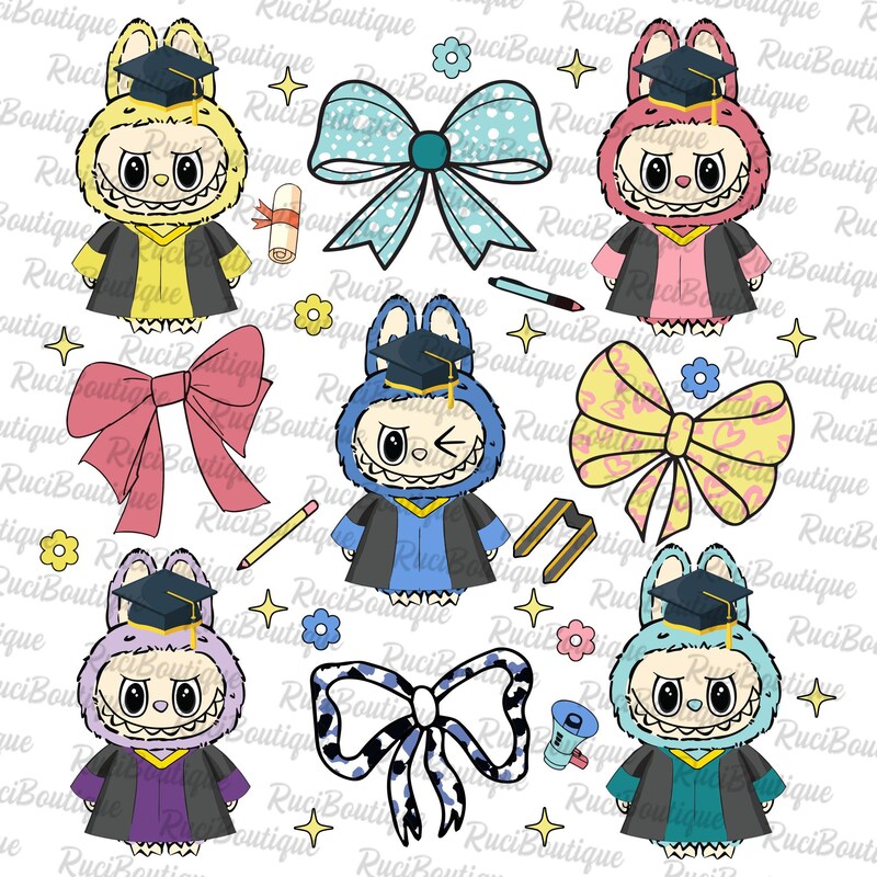 Labubu Graduation - Etsy