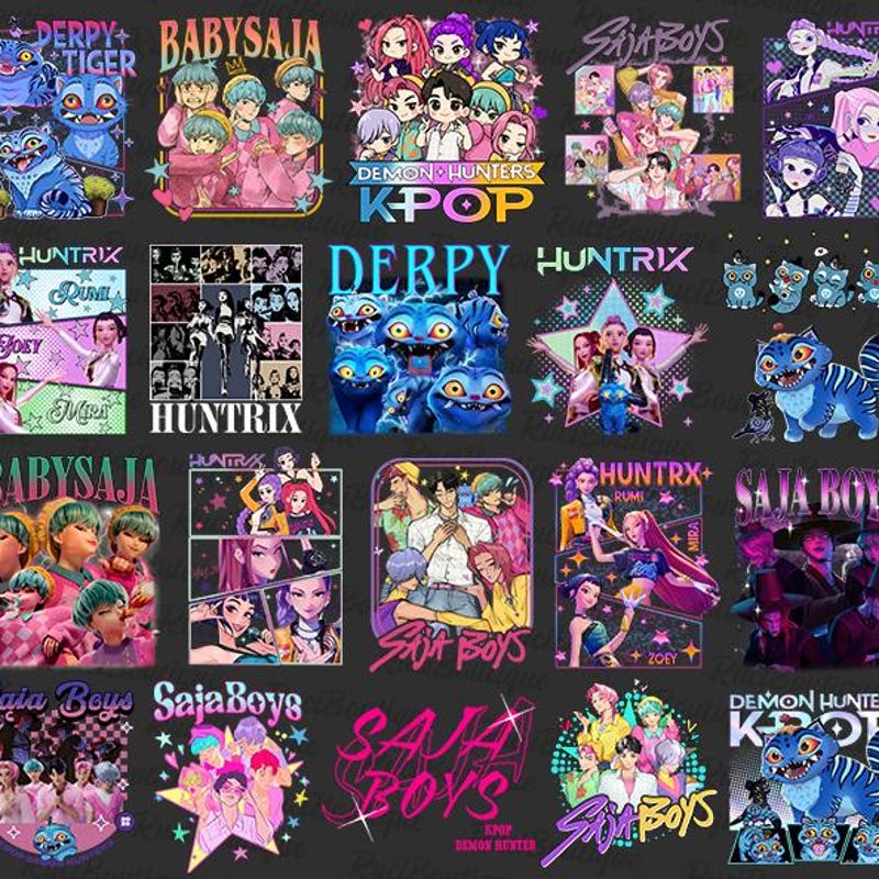 Kpop Demon Hunter Svg - Etsy