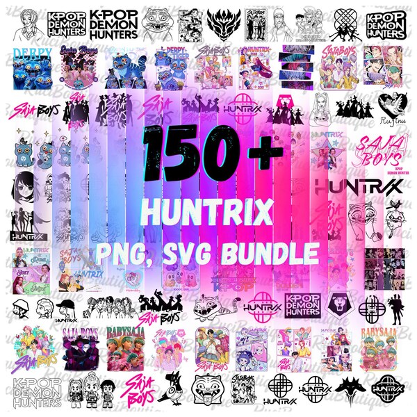 Kpop demon hunters huntrix font - Etsy México