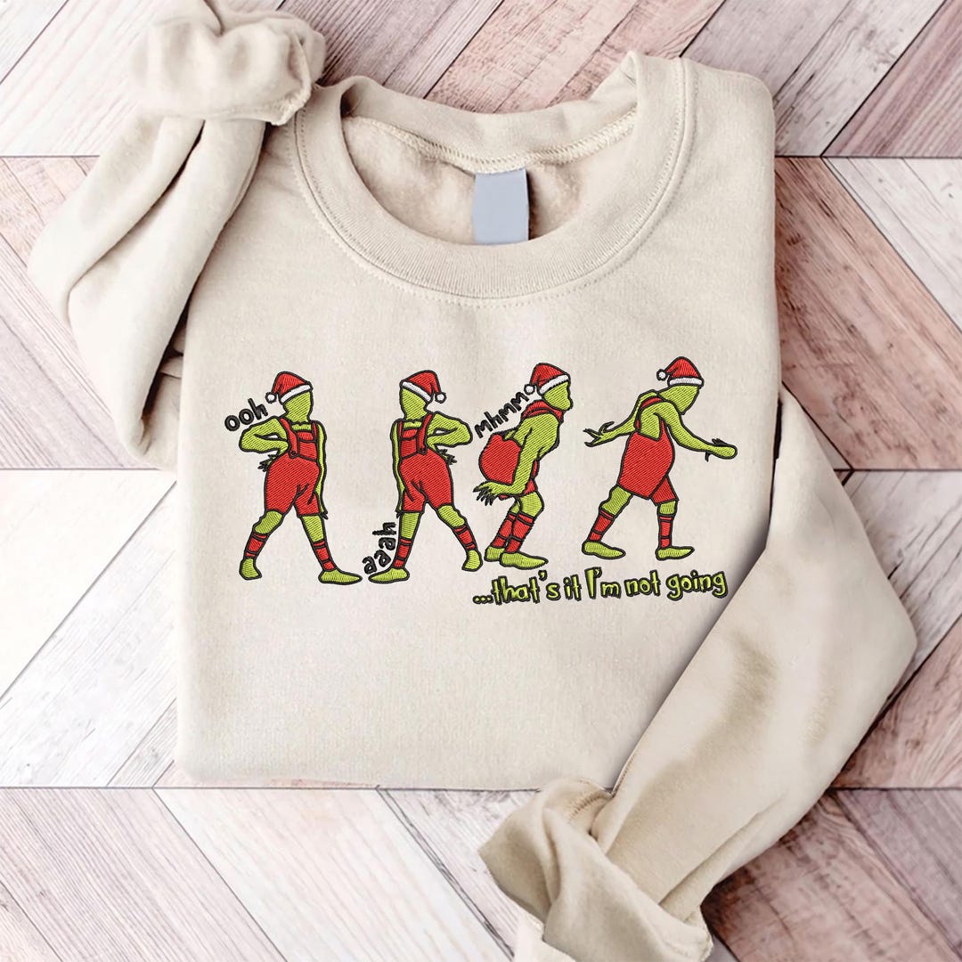 Green Mean Guy Hand Embroidery File, Movie Friends Embroidery ...