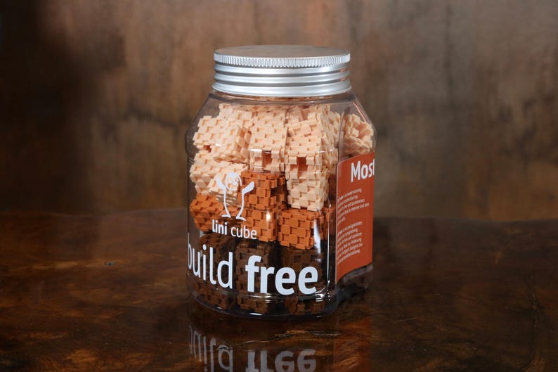 Lini Cube Shades of Brown - Etsy