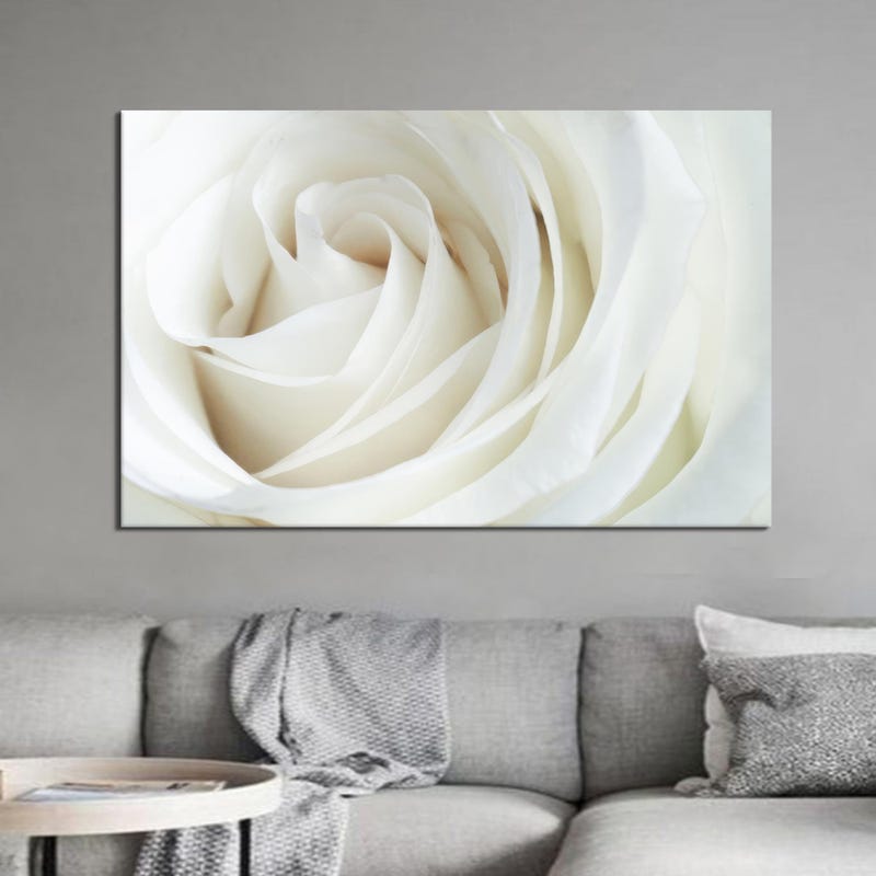 White Canvas Art - Etsy