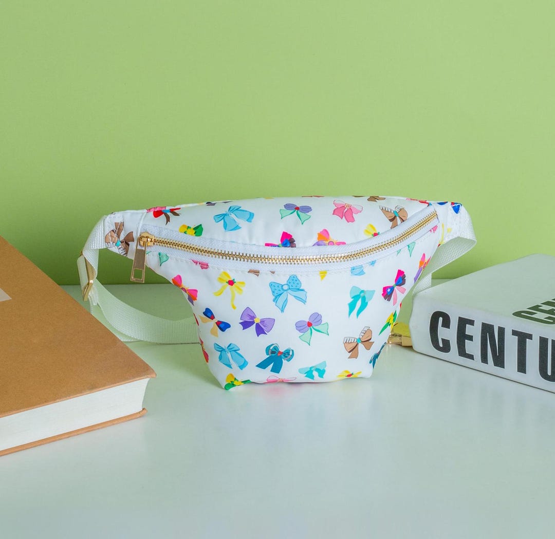 Kids Bow Nylon Fanny Pack for Girls, Hero Character & Movie Inspired ...