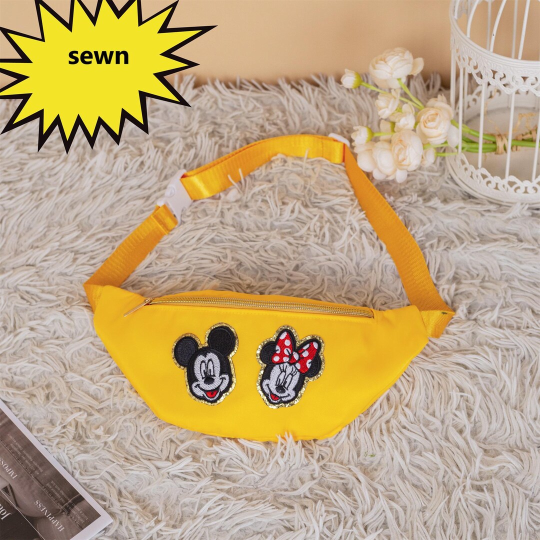 Customizable Kids Nylon Fanny Packs With Chenille Patches,personalized ...