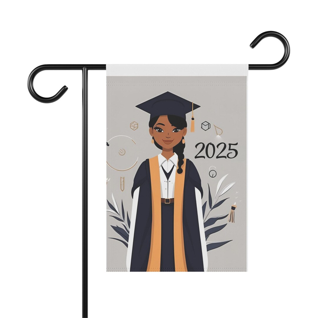 Personalized Graduation Garden Banner, Custom Yard Flag, 2025 ...