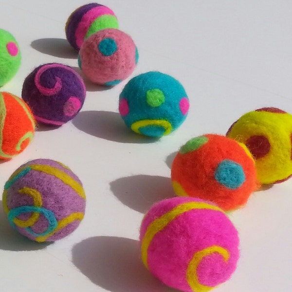 Needle Felted Ball - Etsy