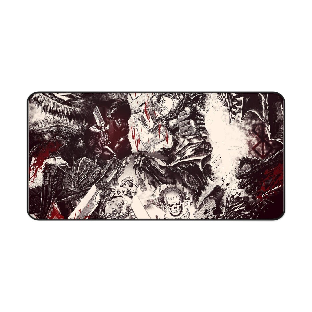 Berserk Manga Anime Guts Desk Mat - Etsy