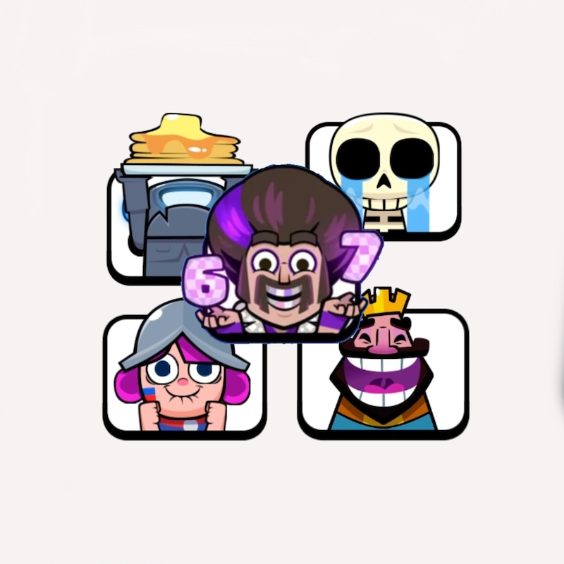 Mimimi Clash Royale Emote - Etsy