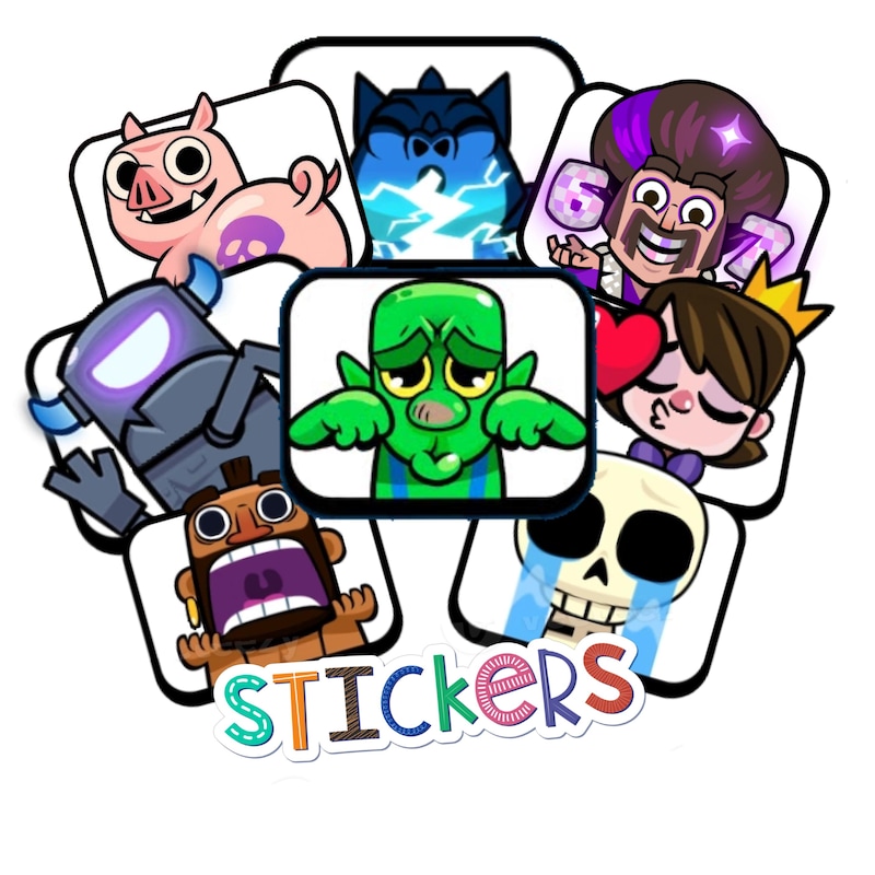 Clash Royale Personajes - Etsy Canada